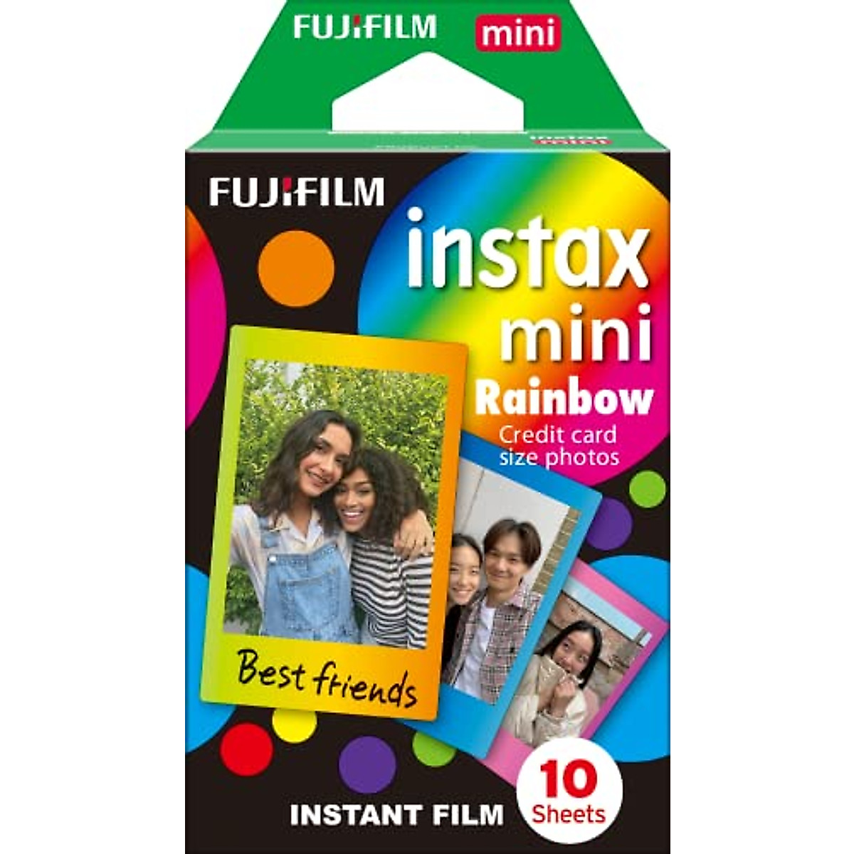 Fujifilm Instax Mini Rainbow Instant Film [International Version]