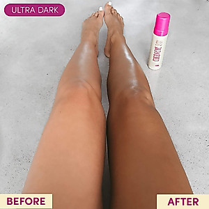 Coco & Eve Sunny Honey Bali Bronzing Bundle (Dark). All Natural Sunless Tanning Mousse. Instant Self Tanning Lotion with Bronzer, Mitt Applicator and Kabuki Brush.