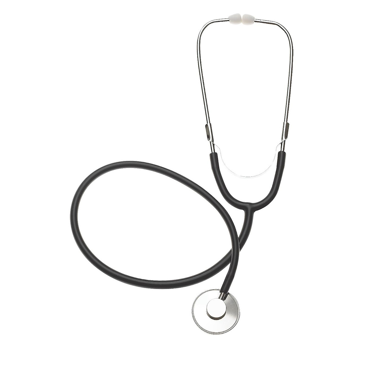 Medline MDS926101 Single-Head Stethoscope, Black