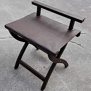 WFYW Luggage Rack for Hotel, Guest Room Suitcase Stand Hotel Luggage Rack, Household Hanger, Leather Space Saving and Foldable