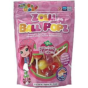 Zollipops The Clean Teeth Pops, Anti Cavity Lollipops, Ball Popz, 5.2 oz (Packaging May Vary)