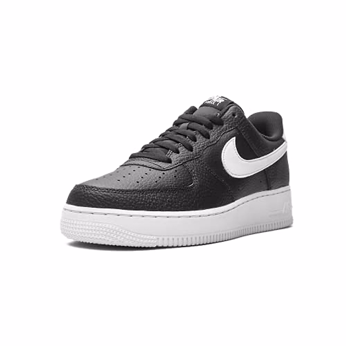 NIKE Men's Low-Top Sneakers Basketball Shoe, Black White, 14