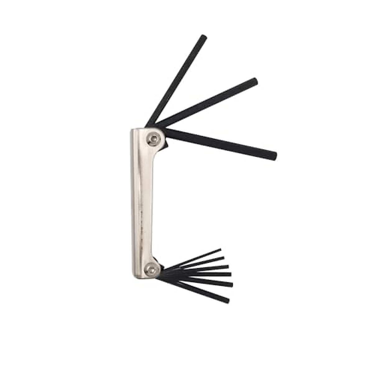 Klein Tools 70591 Folding Hex Key Set, 9-Key, SAE Sizes