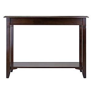 Winsome Nolan 30 x 40 x 15.98-Inch Composite Wood Console Table With Drawer, Cappuccino (40640)