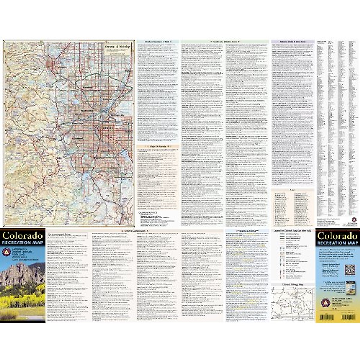 Colorado Recreation Map (Benchmark Maps)