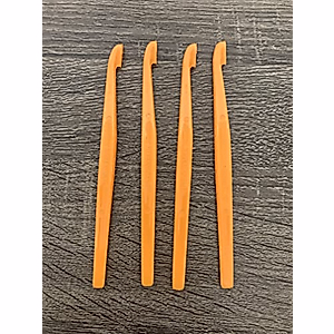 Citrus peeler orange color set of 4