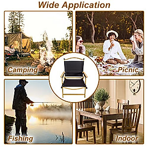 Kweetle Foldble Camping Chair Kermit Chair Beach Chair Outdoor Furniture Aluminum Portable Folding Camping Chair for Camping Picnic Park