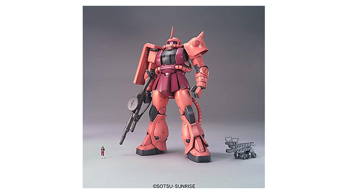 Char Zaku 2.0 MG Model Kit - 1/100 Scale Gundam Collectible