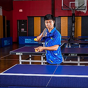 Champion Sports 3 Star Table Tennis Ball Pack, Tournament Size - Orange Ping Pong Balls, Set of 6, with 40mm Seamless Design - Professional Table Tennis Equipment, Accessories - CTTA and ITTA Approved