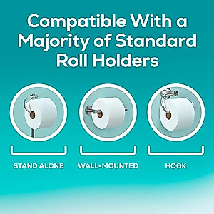 Angel Soft Toilet Paper, 6 Super Mega Rolls = 36 Regular Rolls, Soft and Strong Toilet Tissue