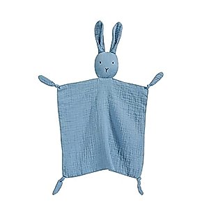 Cozy Plush Baby Security Blanket,Skin Friendly Cotton Rabbits Security Blanket for Boys and Girls Baby Gifts for Toddler