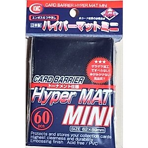 KMC MHM1591 Deck Protectors Mini Hyper Blue, Pack - 60