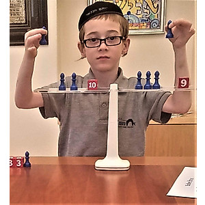 Hands-On Equations® Class Set for Teacher and 30 Students. Includes The Teacher Demonstration Balance Scale and Game Pieces and 30 Sets of Student manipulatives. Grade 3 and up.