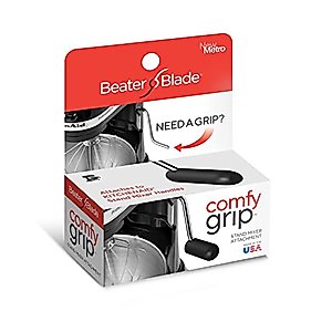 New Metro Design Comfy Grip, for Bare Metal Handle on KitchenAid Stand Mixers, Black