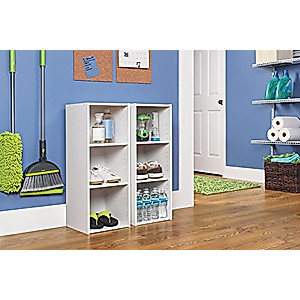 ClosetMaid 8987 Stackable 3-Shelf Organizer, White