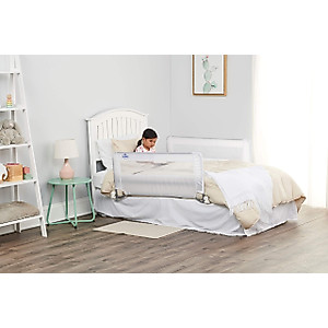Regalo Swing Down Double Sided Bed Rail Guard, with Reinforced Anchor Safety System(Pack of 2)