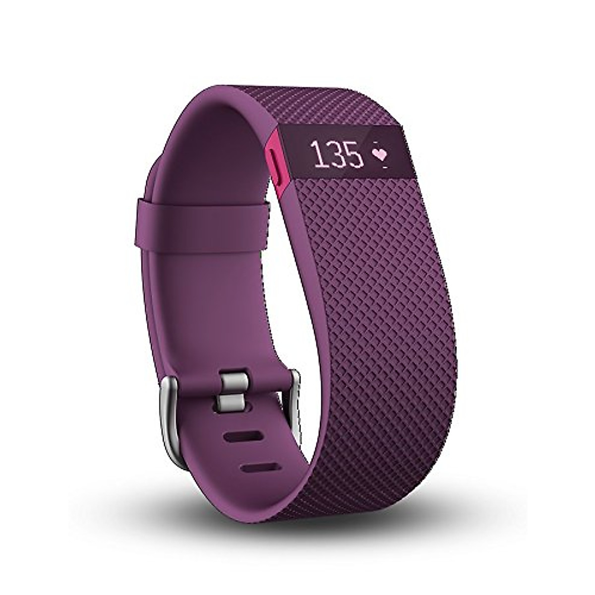 FitBit Charge HR Wristband, Plum, Small