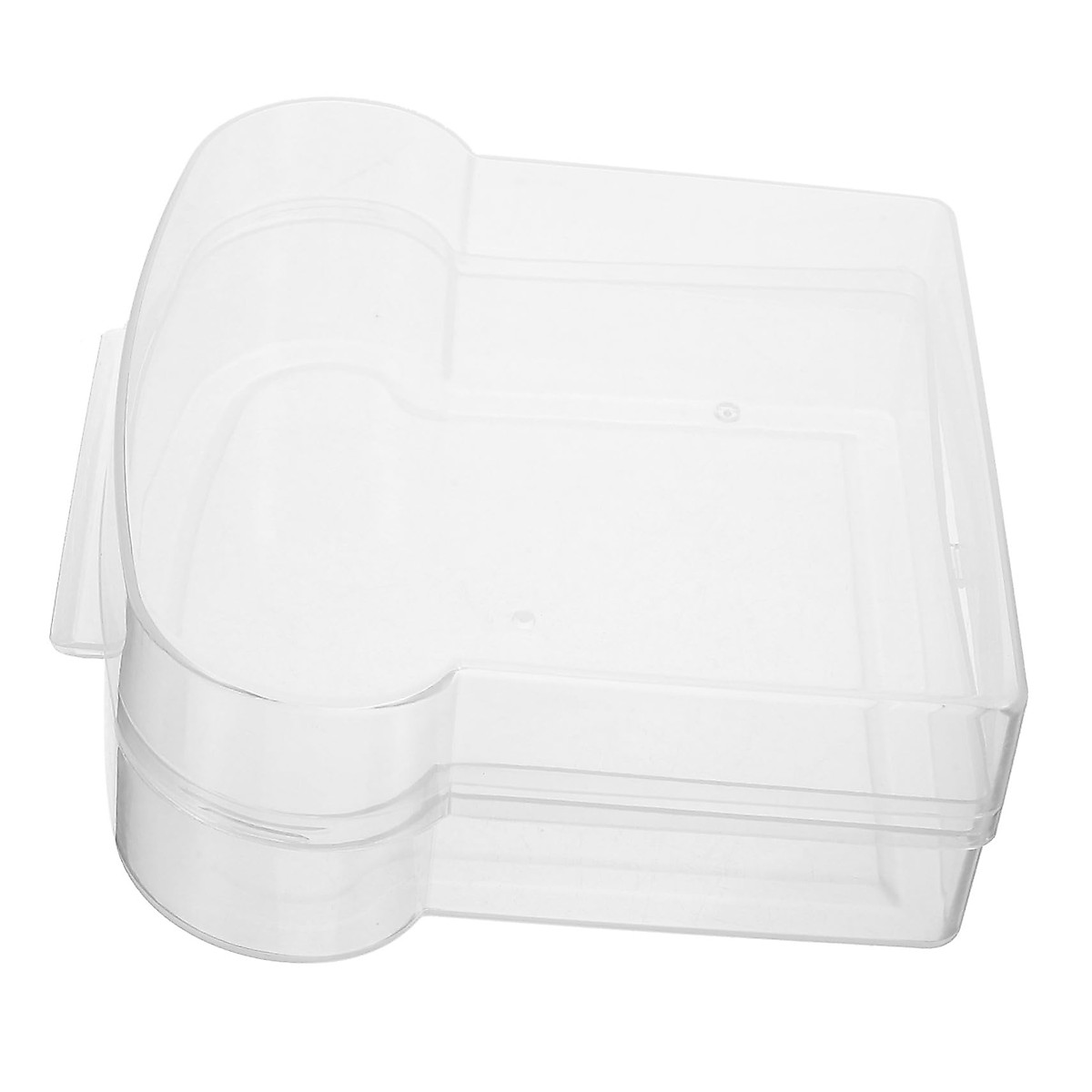 SHOWERORO Portable Sandwich Storage Box Reusable Container for Picnic and Lunch Sandwich Holder for Fresh Bread and Toast for Outdoor Camping and Food Storage