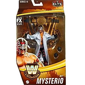 WWE Rey Mysterio Elite Collection True FX Series 16 Legends Action Figure