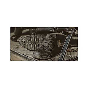 VIKTOS Men's Range Trainer XC Waterproof Breathable Tactical Running Shoes with Hi-Rebound EVA Midsole, Black, 8