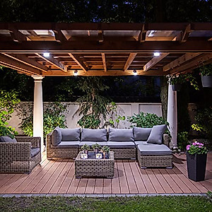 Design House 588103 Fixed Position Mount 120-Volt Outdoor Wall Plate Photocontrol, Commercial/Residential Use, Dusk to Dawn Sensor