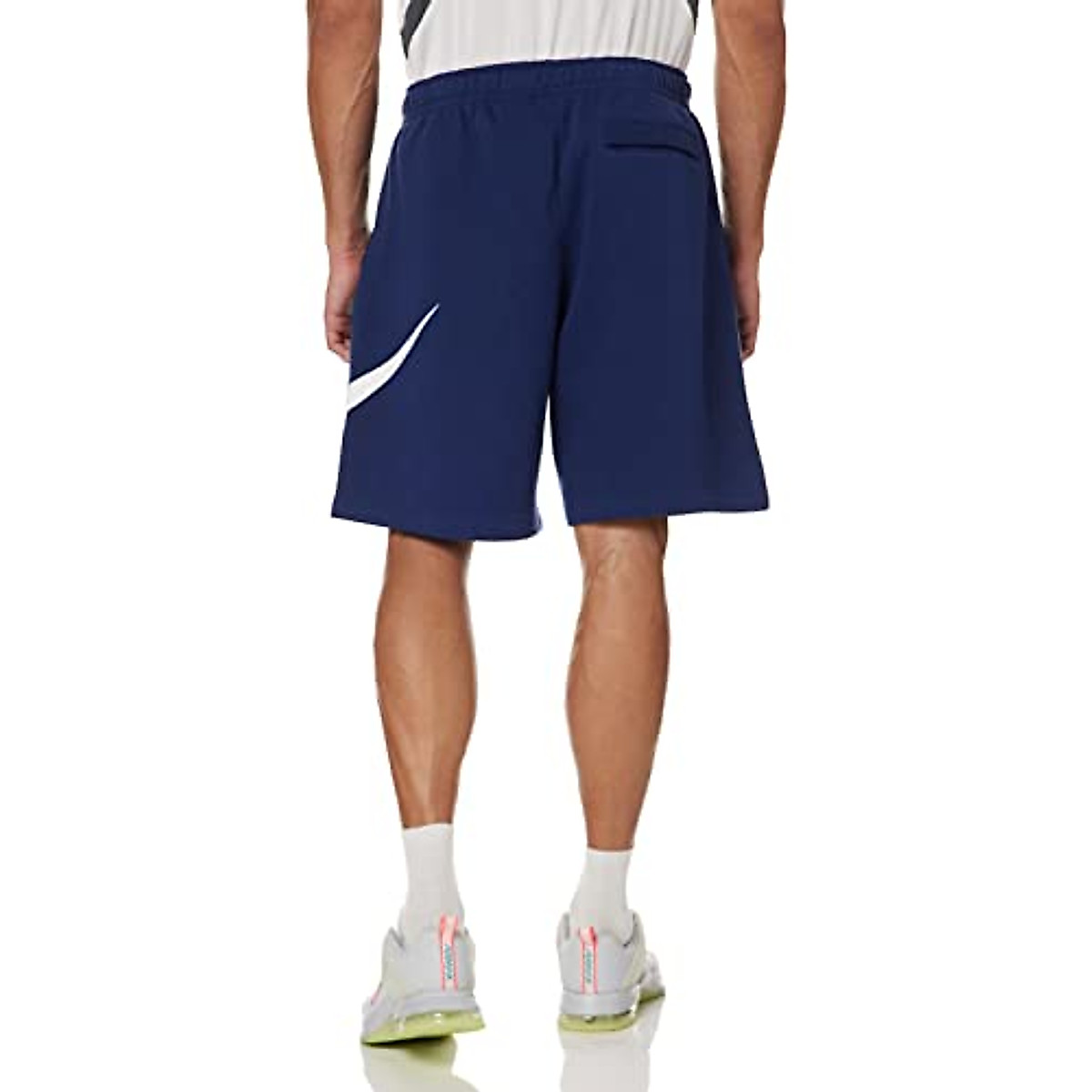 Nike Men's Sportswear Club Short Basketball Graphic, Midnight Navy/White/White, XX-Large