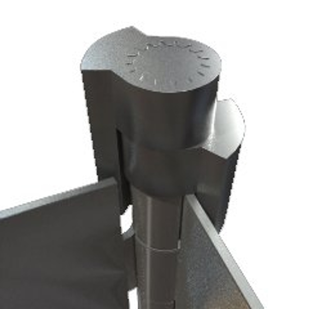 Nuk3y Door Saver 2 II Hinge Pin Stop Fits All 3" to 4-1/2" Residential Hinges (Satin Nickel)