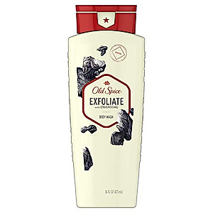 Old Spice Mens Body Wash Exfoliate With Charcoal 16 Oz