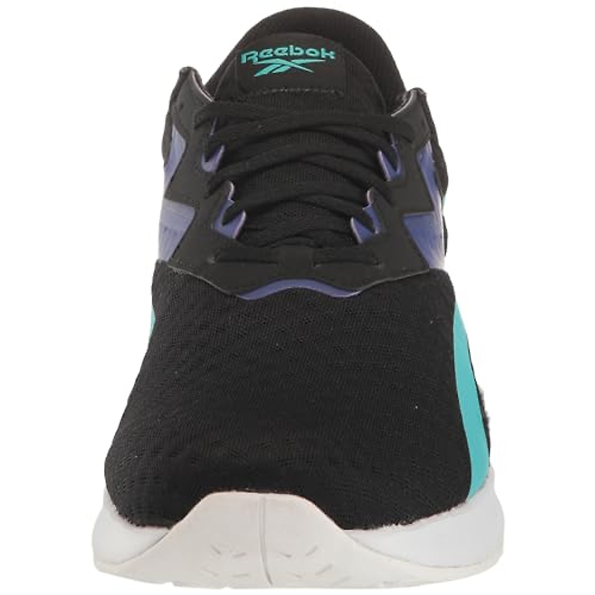 Reebok Men's Energen Lite Running Shoe, Black/Classic Teal/Bold Purple, 10.5