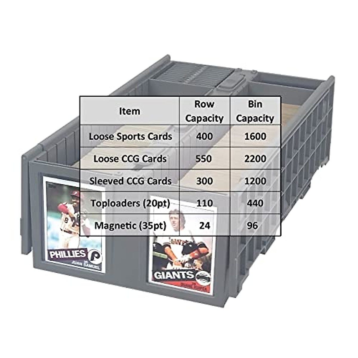 BCW 1600 Collectible Card Bin