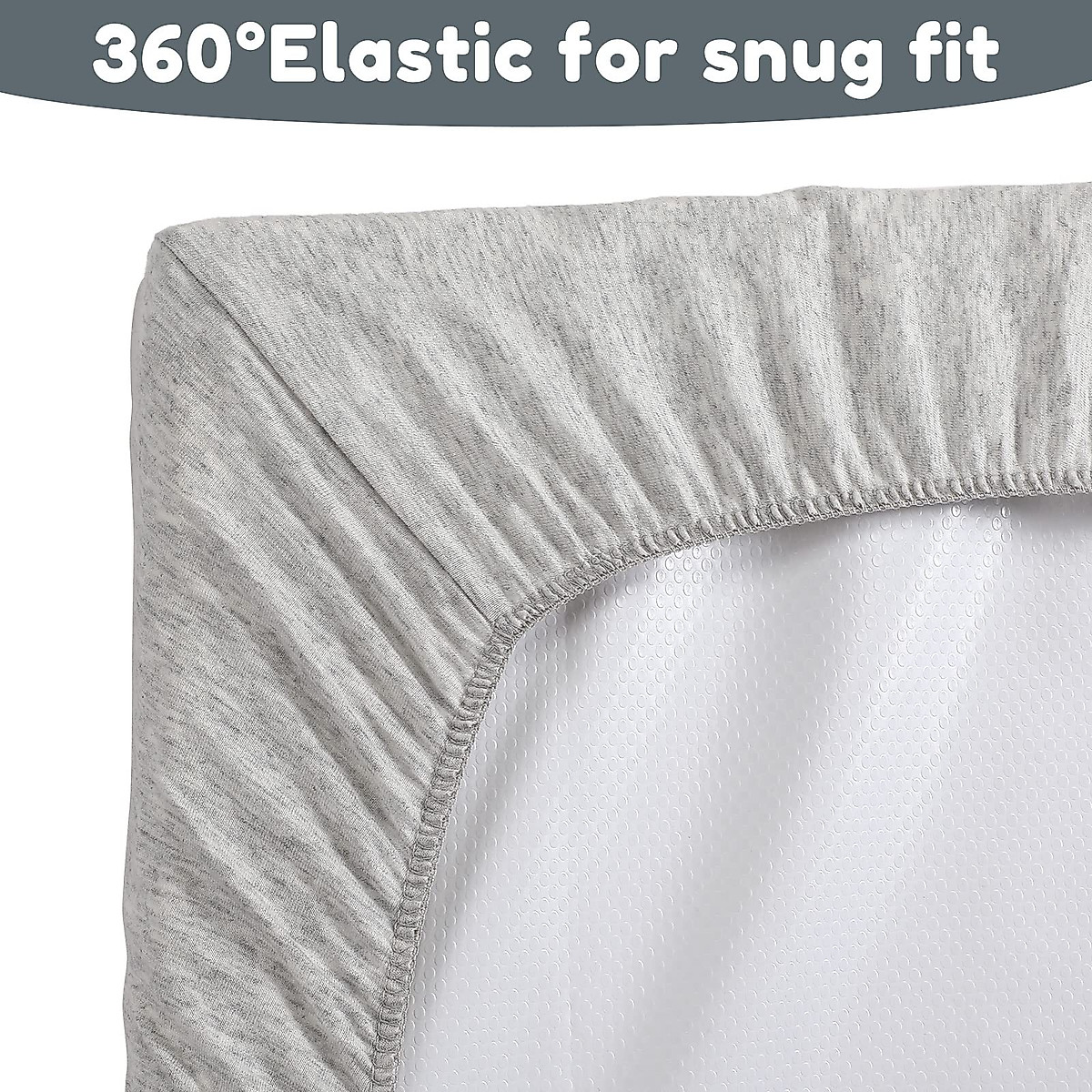 6 Pieces Baby Changing Pad Cover Soft Cotton Diaper Changing Table Sheets for Baby Boys Girls for Most Baby Changing Pads, 32'' x 16"