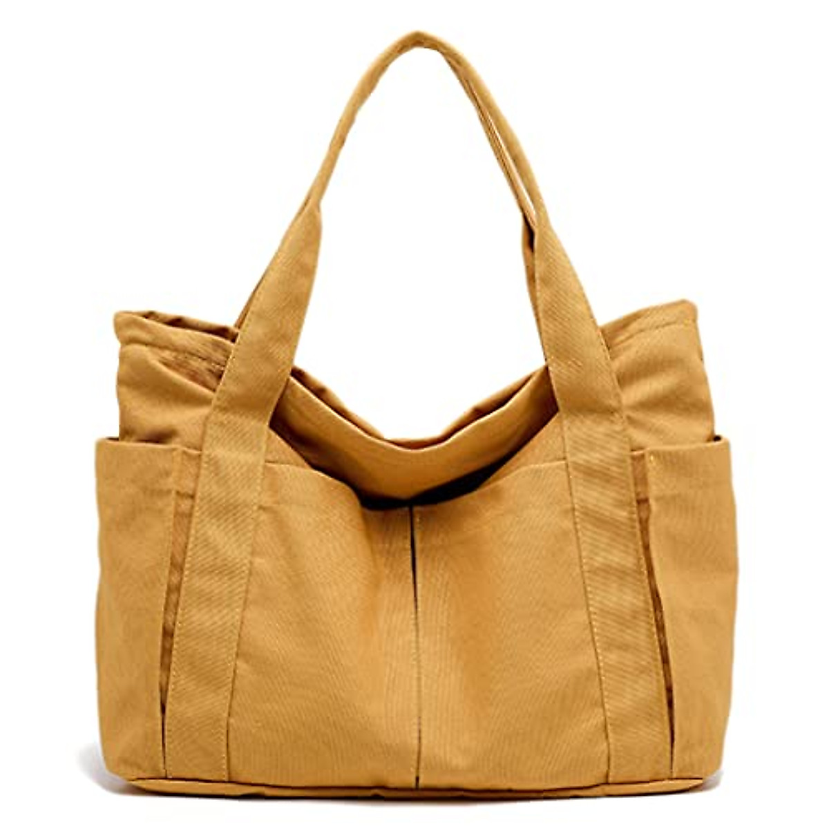 Women Canvas Tote Bag Hobo Casual Shoulder Purse Large Capacity Messenger Handbags