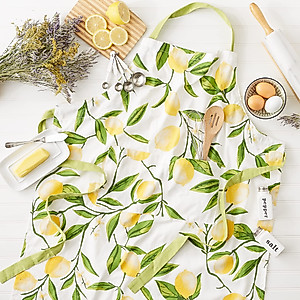 DII Lemon Bliss Kitchen Collection, Chef Apron
