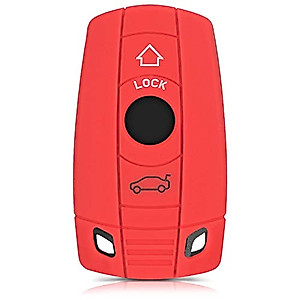 kwmobile Key Cover Compatible with BMW - Red