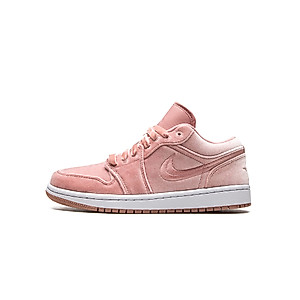 Jordan Womens WMNS Air Jordan 1 Low SE DQ8396 600 Pink Velvet - Size 11.5W
