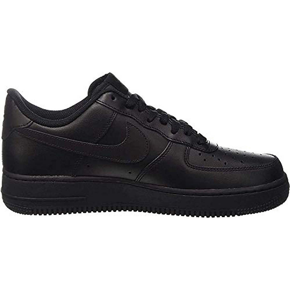 Nike Air Force 1 ´07, Women's Low-Top Sneakers ALL BLACK WOMEN'S SIZE 12