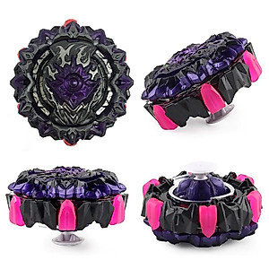 Cxdhzlx Cxdhzlx Battling Spinning Top Set, Gyro Gaming Toys, 8 Burst Gyro with 2 Way Launchers Grip Starter, Combat Battling Game, Burst Battling Stadium, Greats Gift for Children Boys Ages 6 8 10 12+