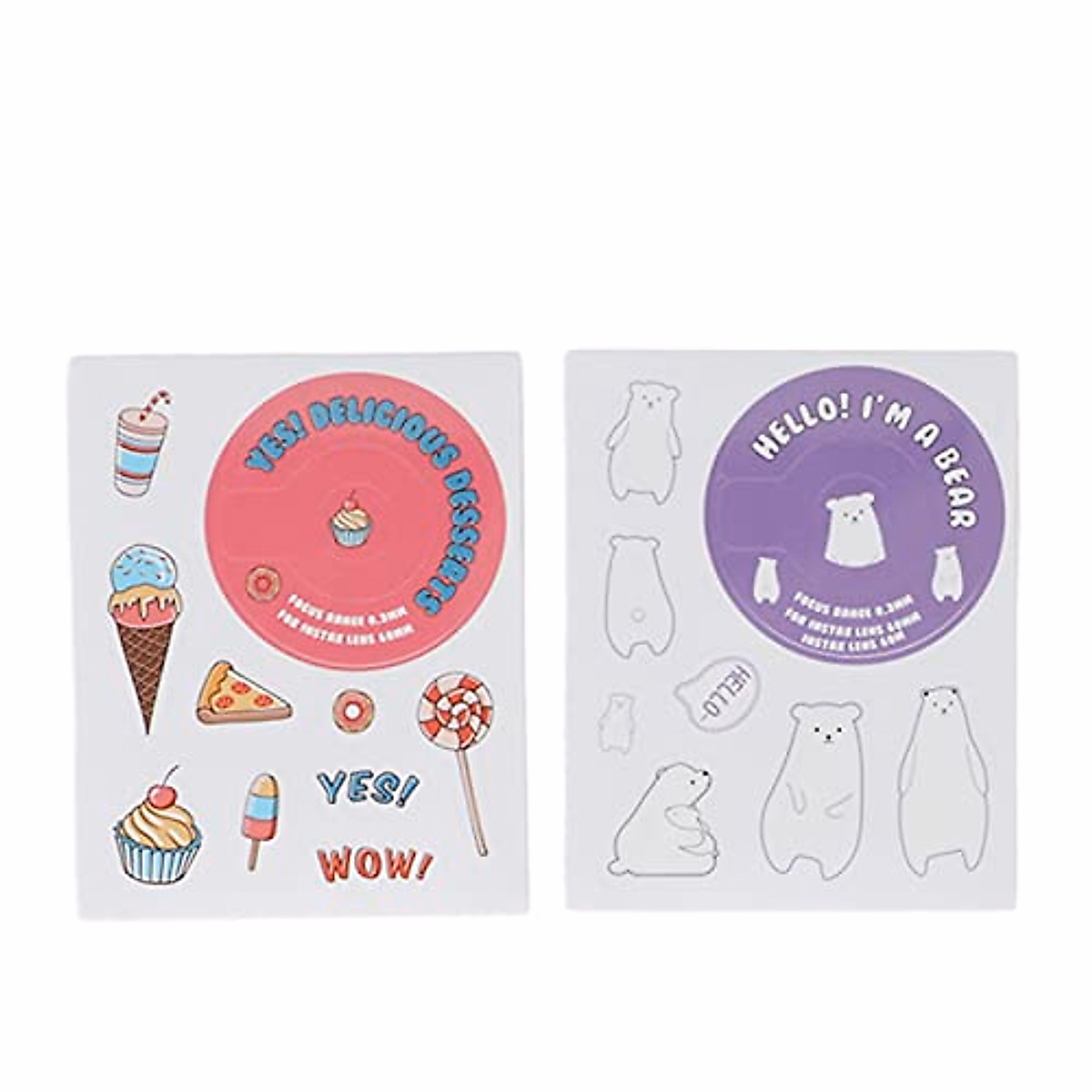 Innovative Decorative Stickers with Strong Adhesion to Camera Stickers, Protective Cover