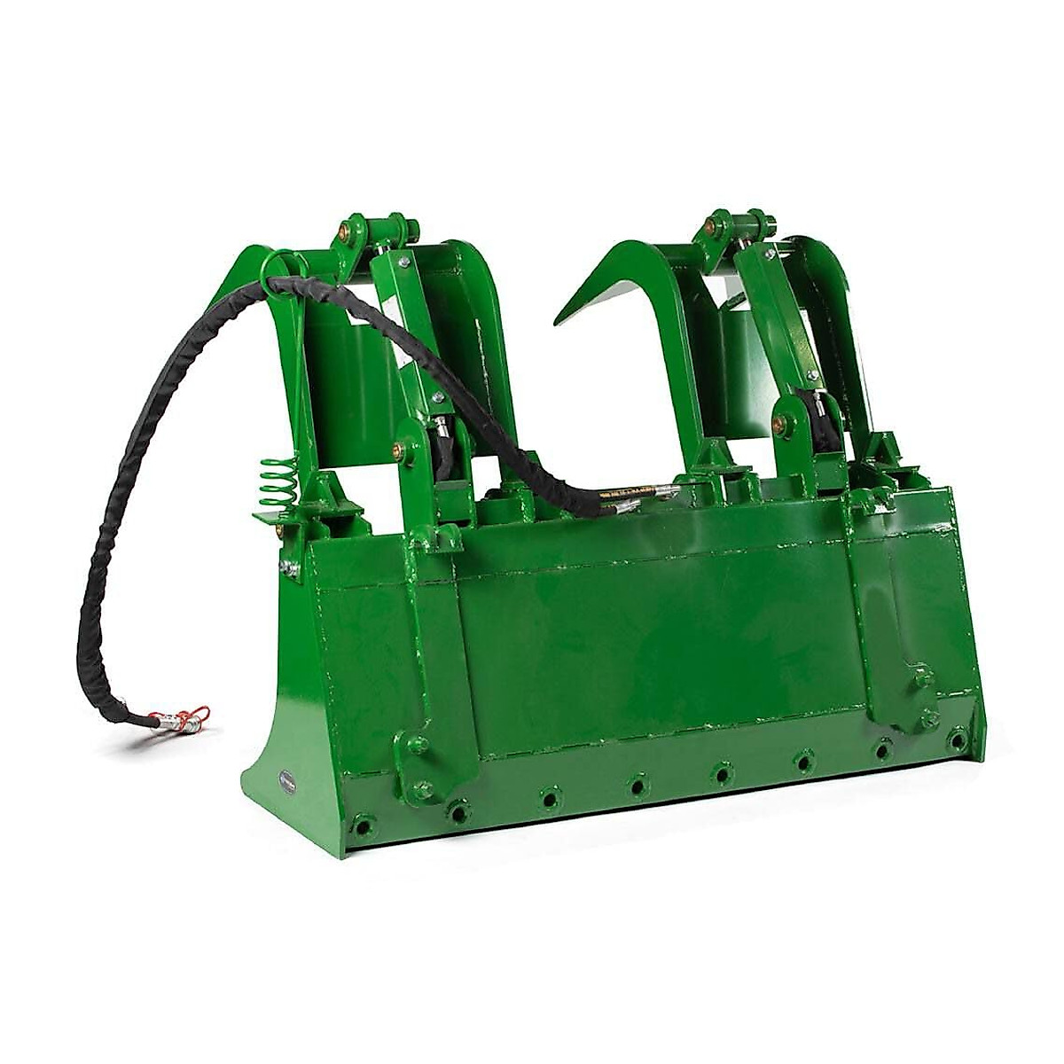 Titan Attachments 60-in Tine Bucket Attachment Fits John Deere Loaders Fits John Deere Loaders, Hook and Pin Connection