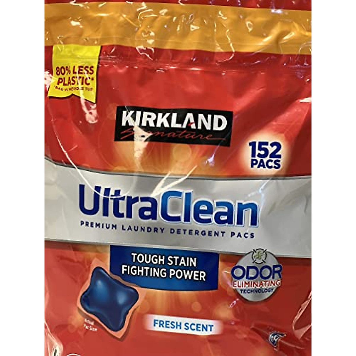 Kirkland Signature Ultra Clean Laundry Detergent (152 Pacs (2 Pack))