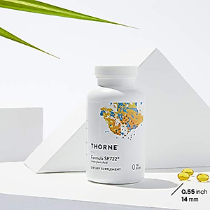 Thorne Undecylenic Acid - 250 mg of Undecylenic Acid - Fatty Acid Support for a Healthy Balance of Gut and Vaginal Flora - Gluten Free - 250 Gelcaps - 50 Servings