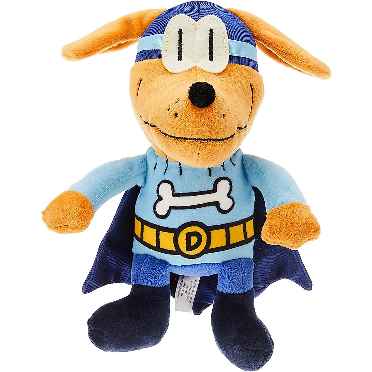 Dav Pilkey Dog Man Book Supa Buddy Action Set Includes MerryMakers Plush Characters Bark Knight, 80-HD, Cat Kid, and Gift Book Bag (A Supa Fan Gift Set to Enjoy The Stories and Have Great Adventures)