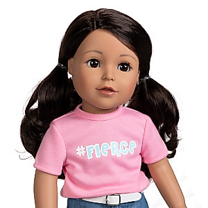 ADORA Amazon Exclusive Amazing Girls Collection, 18” Realistic Doll with Changeable Outfit and Movable Soft Body, Birthday Gift for Kids and Toddlers Ages 6+ - Erica
