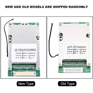 14S 50V 30A Lithium Battery Board, PCB Board with Balance Charging for Fast and Charging
