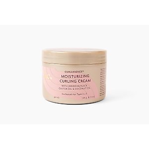 KeraCare CurlEssence Moisturizing Coconut Curling Cream - With Jamaican Black Castor Oil & Coconut Oil - For Curly Hair - SIlicone and Paraben Free - 11.25 oz