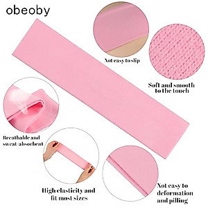 8 Pack Headbands for Women, Non Slip Sport Headbands Sweat Absorbing Cotton Hair Bands for Daily Life Workout Yoga Running