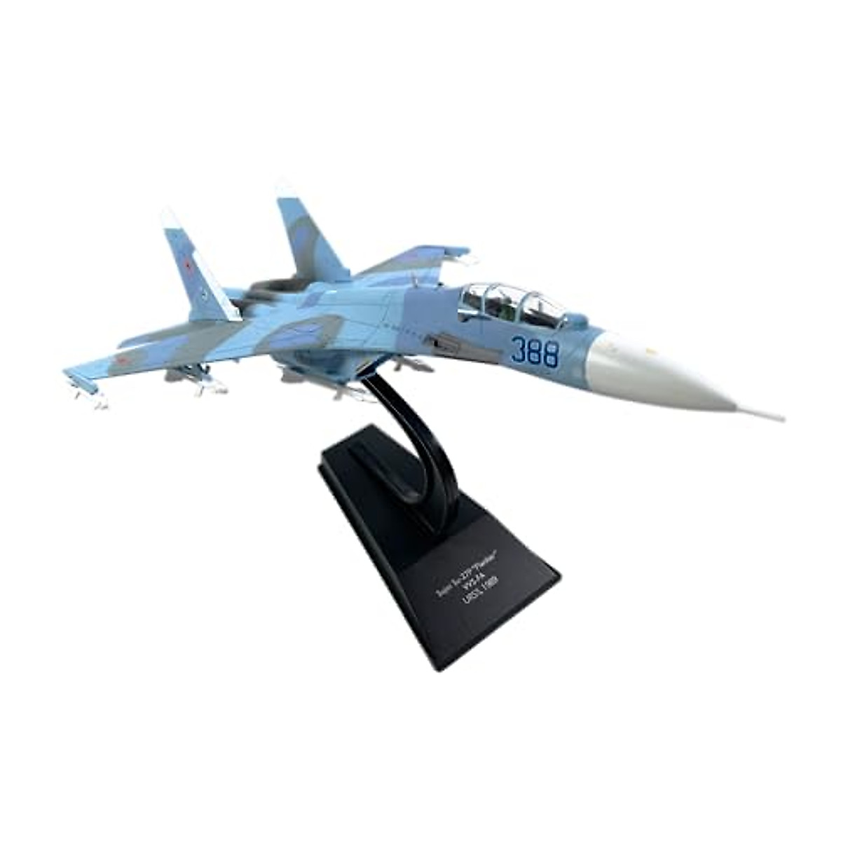 OPO 10 - Military Fighter Aircraft 1/100 Su-27P Flanker Soviet Air Defense Forces 1989 WS-FA USSR - CP10
