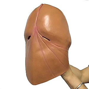 Nebwe Halloween Mask Teeth Black Halloween Mask for Men Halloween Mask Toddler Crafts Cool Halloween Masks Plastic, halloween toys for kids