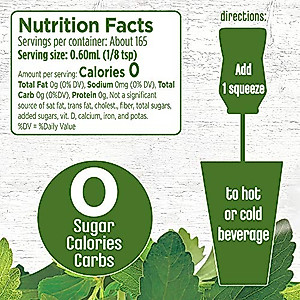 SPLENDA Stevia Liquid Zero Calorie Sweetener Drops, 1.68 Fl Oz Bottle (Pack of 3) (Packaging May Vary)