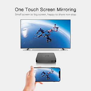 MXQ Android 11.0 TV Box Media Player Amlogic S905W2 Quard-core 2G+16G WiFi Ultra HD 4Kx2K up to 60fps 2.4G/5G BT 5.1 Smart OTT TV Box Video Player for Home Entertainment